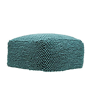 Christopher Knight Home Stene Pouf, Teal