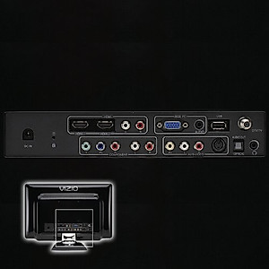 VIZIO M220MV 22-Inch 1080p LED LCD HDTV with Razor LED Backlighting, Black (2010 Model)