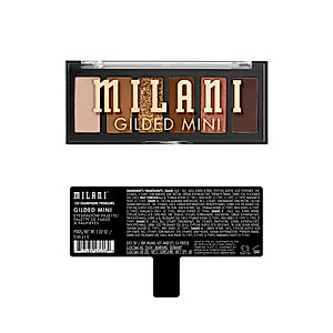 Milani Gilded Mini Eyeshadow Palette with 6 Matte & Shimmer Hues - Champagne Problems