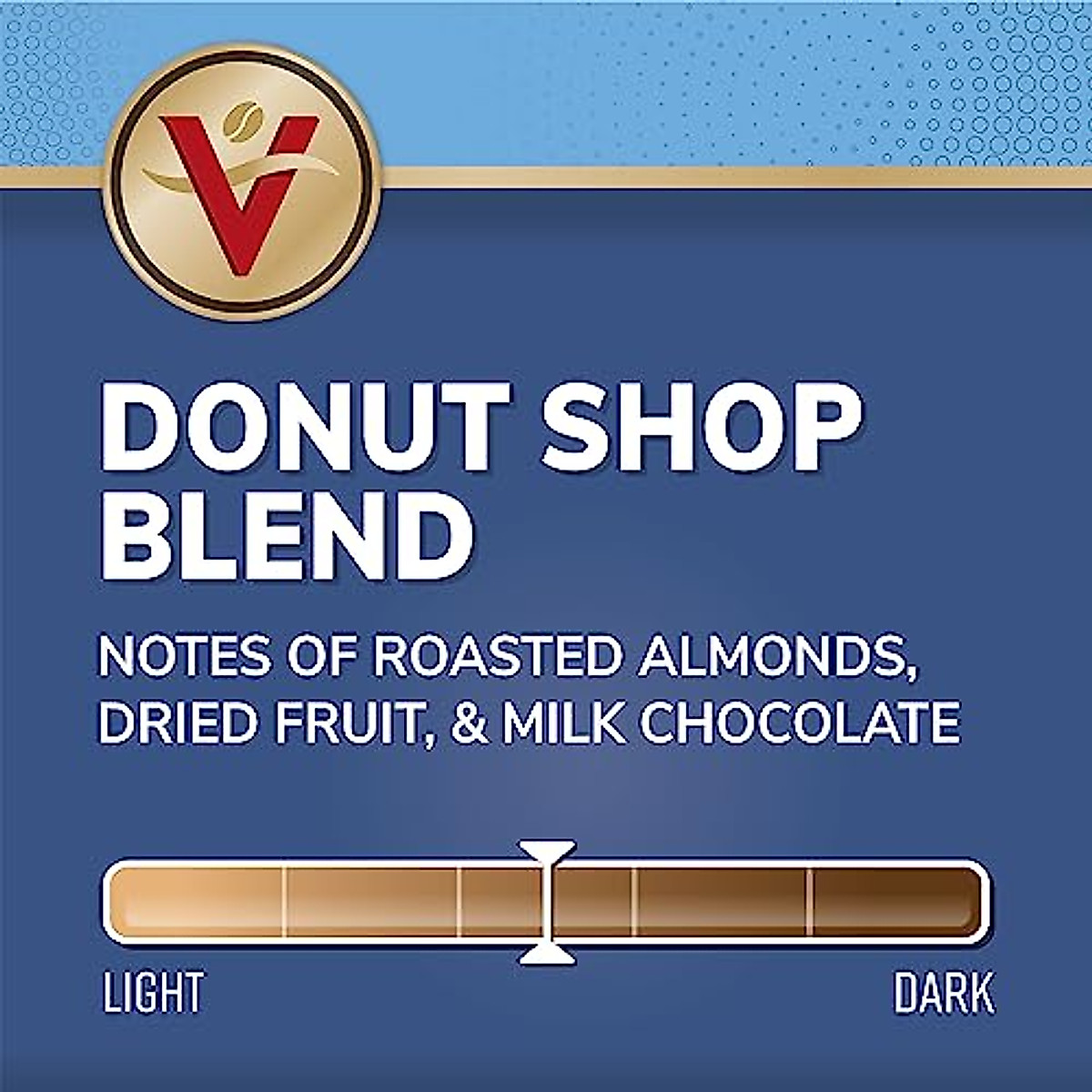 Victor Allen's Coffee Donut Shop Blend, Medium Roast, 42 Count, Single Serve Coffee Pods for Keurig K-Cup Brewers