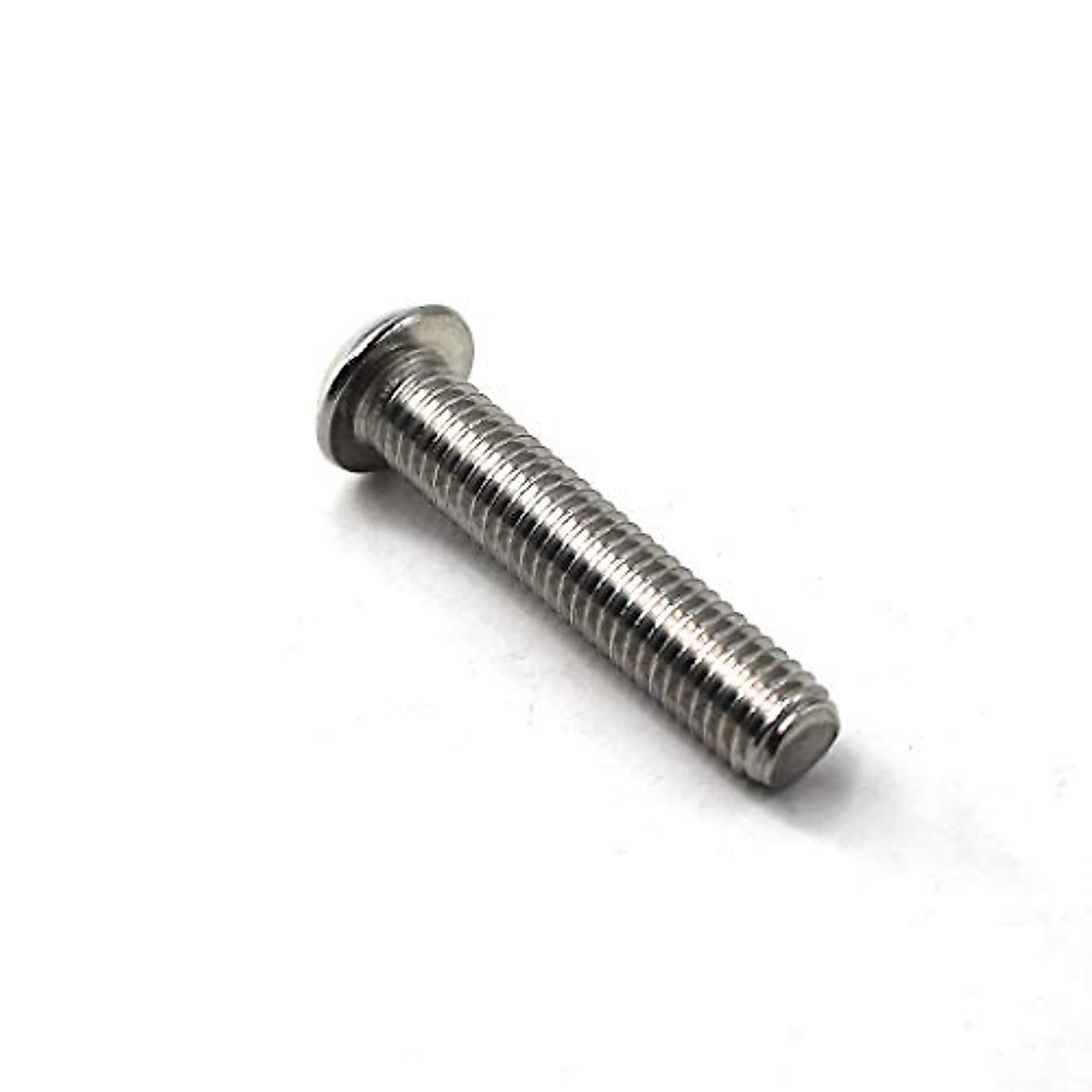 M2x4 Button Head Hex Socket Drive Screws 304 Stainless Steel Button Head Cap Screws (Pack of 100)