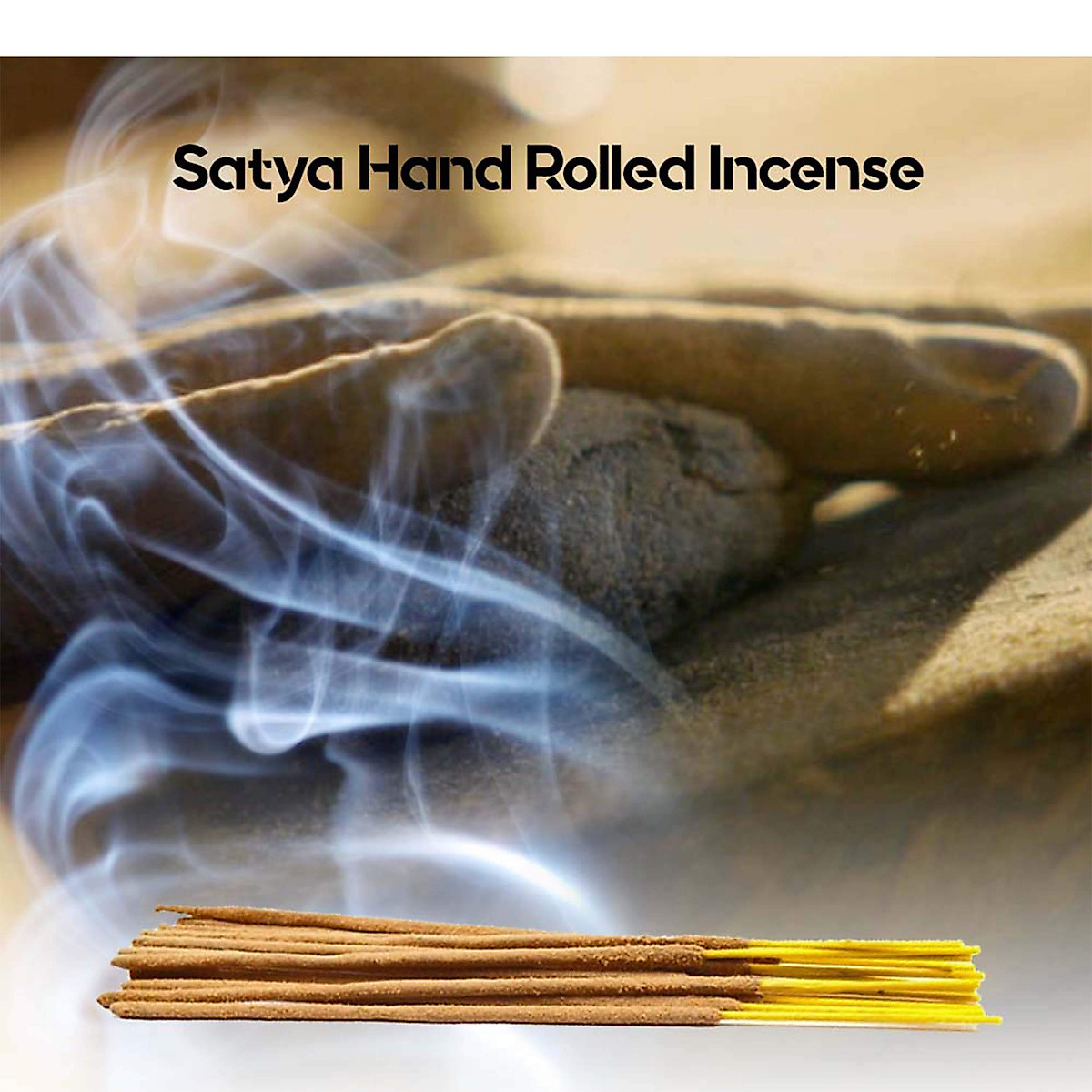 Satya Incense Gift Set Nag Champa, Super hit, Dragon's Blood, Sandalwood, Patchouli, Lavender, Positive Vibes, 15 g