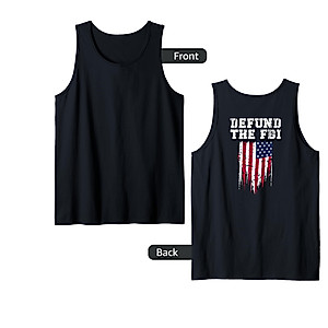 Defund the FBI Federal Bureau Anti FBI Corruption Tank Top