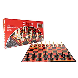 Pressman Chess - with Folding Board and Full Size Chess Pieces