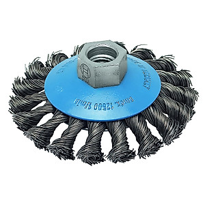 Bosch 2609256511 M14 100mm Tapered Brush Knotted Wire