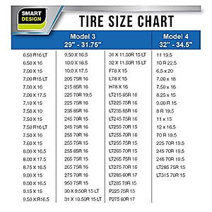 Smart Design RV Wheel Covers - Model 4 - Protects Against Rust & Outside Storage Damage - Trailer, Semi Trucks, Travel, & Large Vehicle Tires (2-Pack) (Fits 32-34.5" Diameter Wheels) [White w/ Felt]