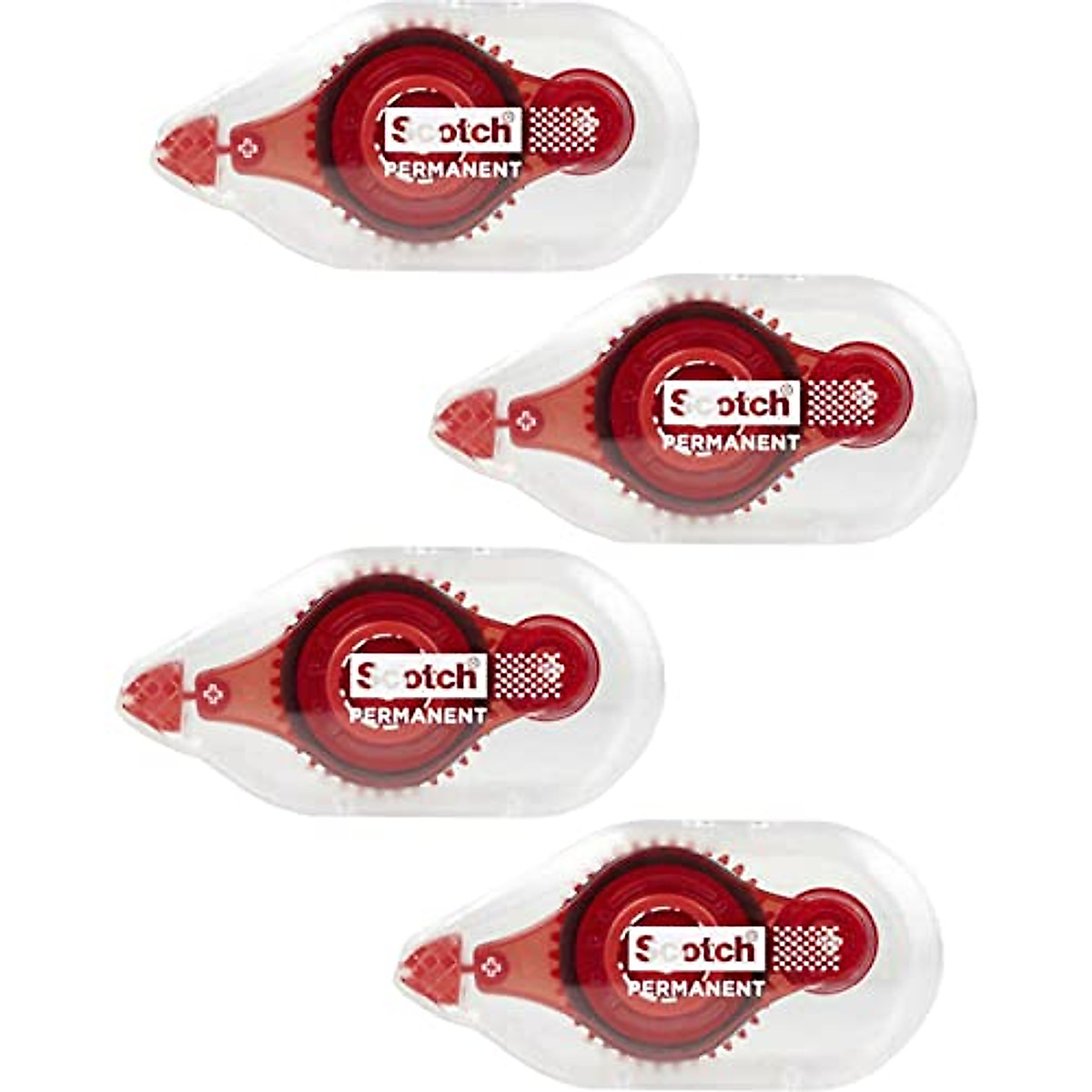 Scotch Adhesive Dot Roller Value Pack, .31 in x 49 ft, 4 Pack, Great for Home, Office and School Projects (6055BNS)