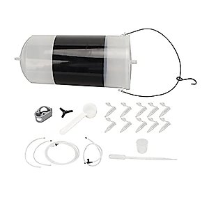 Shrimp Eggs Incubator, Shrimp Hatchery Kits Multifunctional Hatchery with Regulating Valve Live Baby brine Shrimp net Feeder and storager for Fish