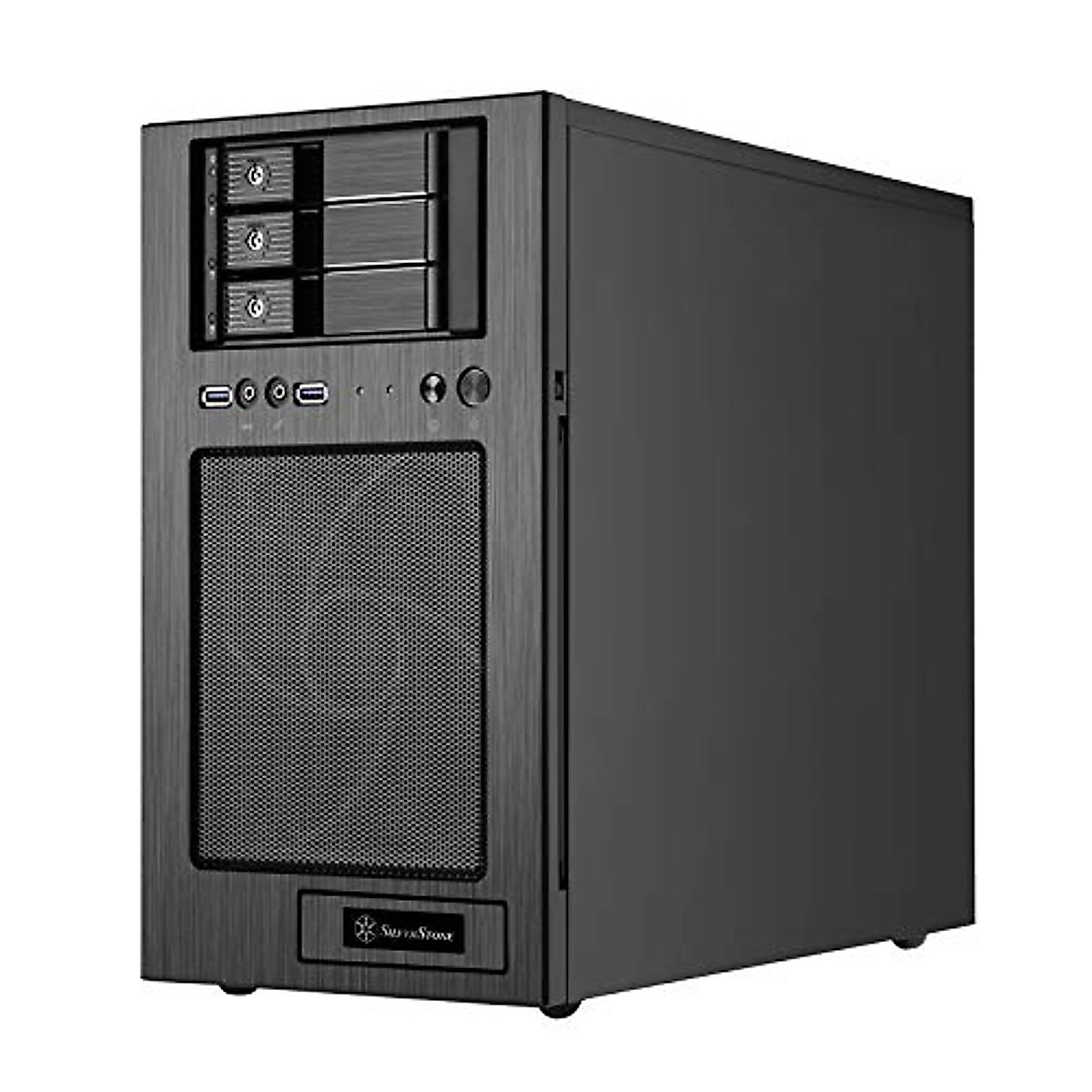 Silverstone CS330 Advanced Tower Chassis with Three 3.5" SAS-12G / SATA-6 Gbit/s hot-swap Bays, SST-CS330B