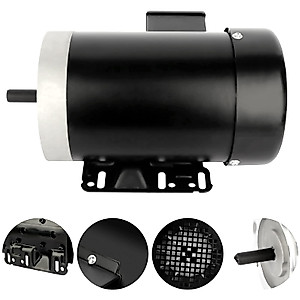 3HP Electric Motor 3450RPM General Purpose Three Phase Motor 230V/460V CW/CCW TEFC 2Pole 60HZ