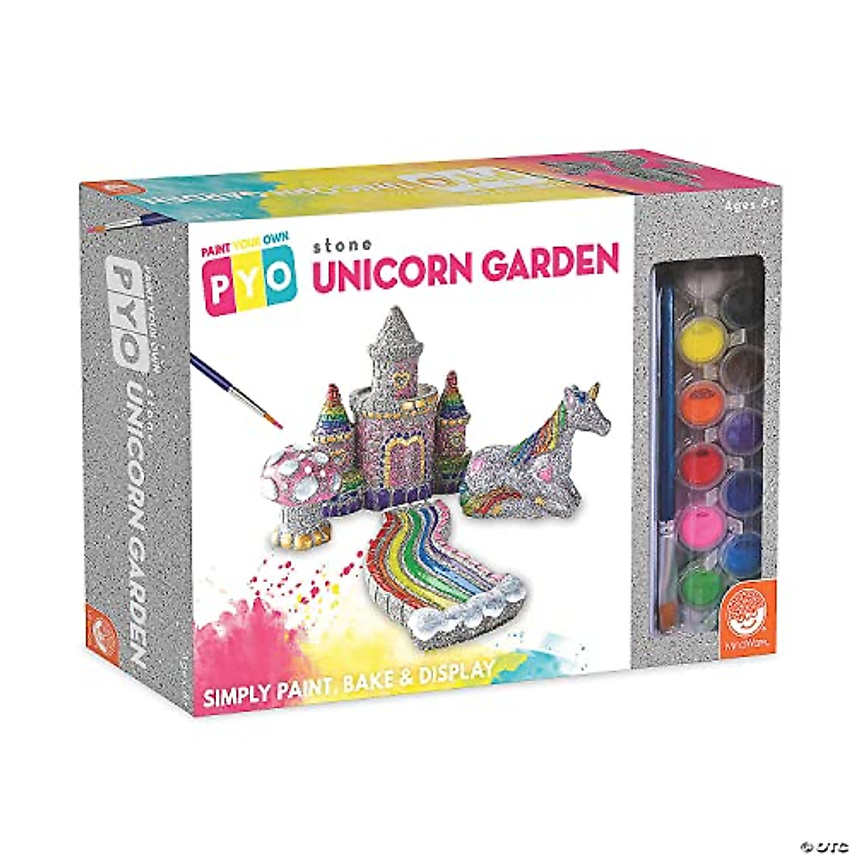 MindWare Paint Your Own Stone Set: Unicorn Garden