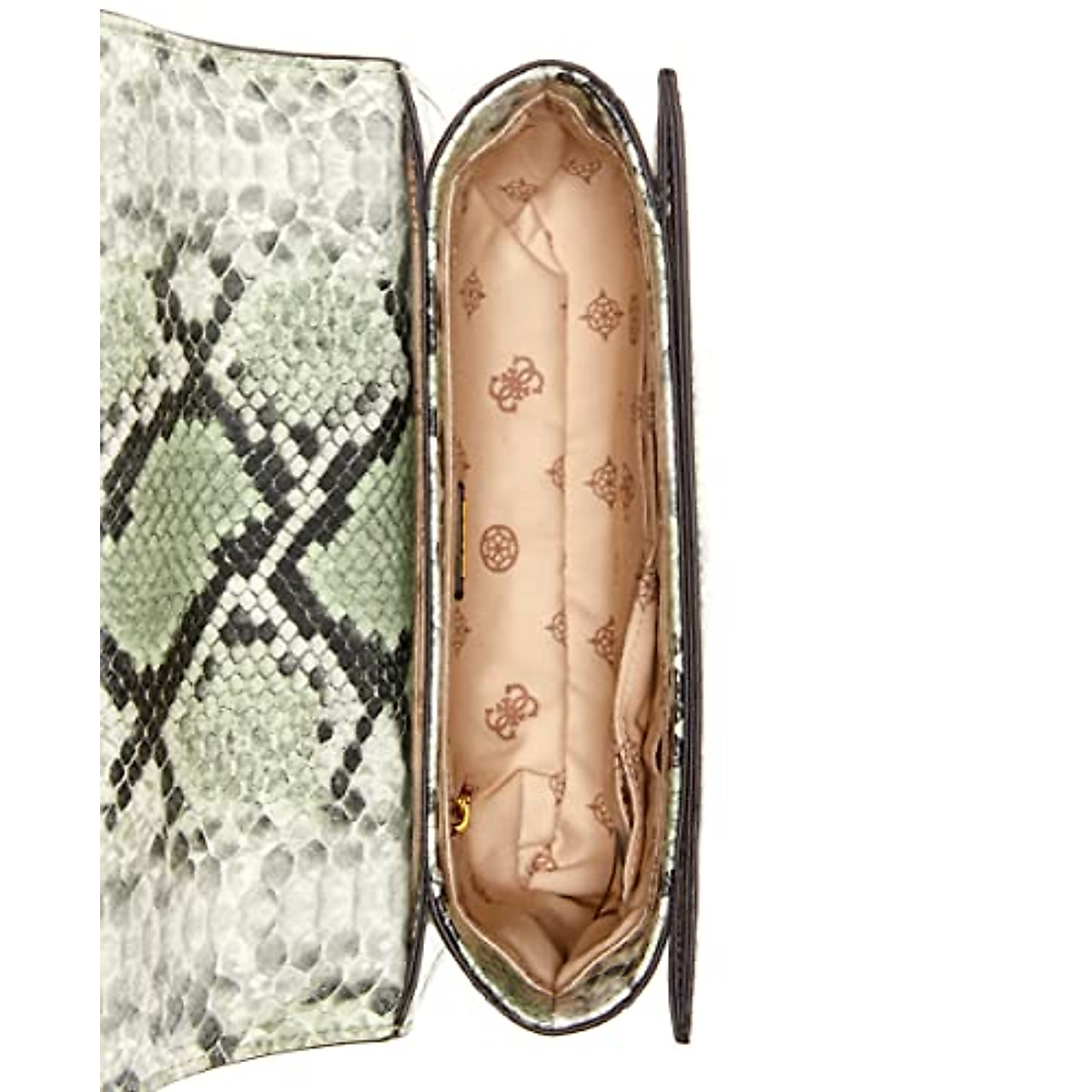 GUESS Abey Crossbody Flap, SAGE Python