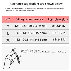 Motkassy Safe Knee Guard with Side Stabilizer, Sports Knee Guard Prevent Patella Injury, Knee Wrap with Super Soft Bandage, Running, Weight Loss, Jumping Rope, Hiking, All Sports (White,Medium)