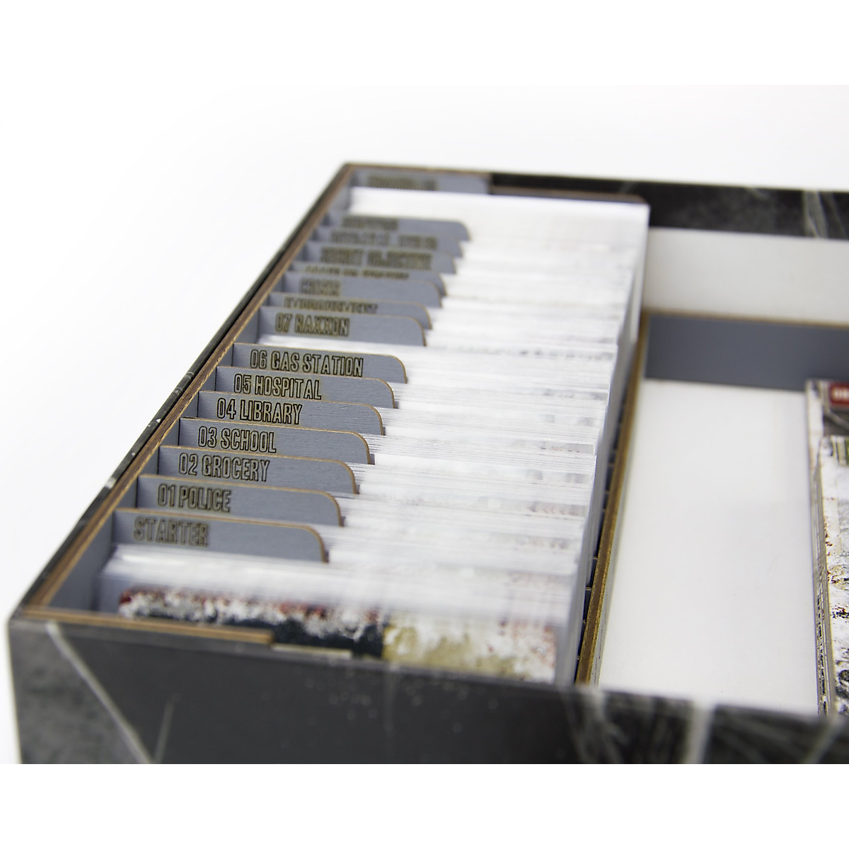 Gaming Trunk Organizer for Dead of Winter: The Long Night. Winter Night Organizer