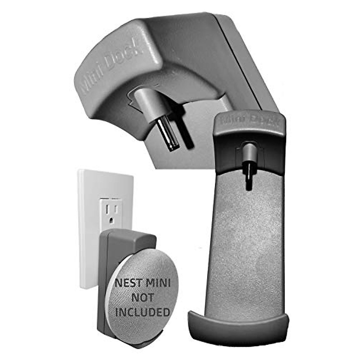TecScan Google NEST Mini (2nd Generation) Wall Mount Mini Dock Cord-Free
