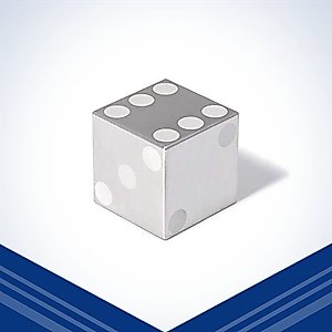 Tungsten Dice - 1cm Each | Pack of 2