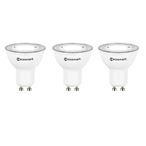 Ecosmart 50W Bright White MR16 GU10 LED Light Bulb (3-Pack) 1001654142 - New