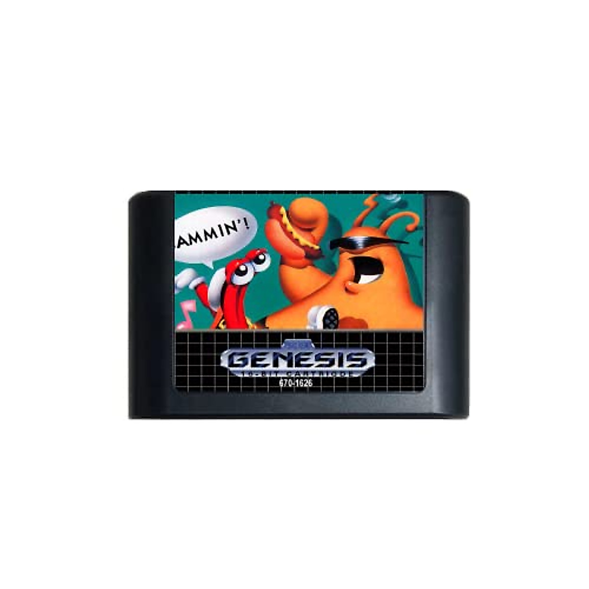 Toejam and (&) Earl (Sega Genesis/Megadrive) - Reproduction Video Game Cartridge with Case and Manual