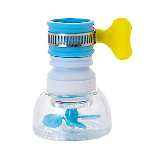 Faucet Filter 360 Degree Rotation Removable Splash-Proof Sturdy Sink Water Tap Nozzle Filter Kitchen Supplies Valentine's Day/Mother's Day/Wedding/Anniversary/Party/Christmas/Birthday Gifts (Green B)