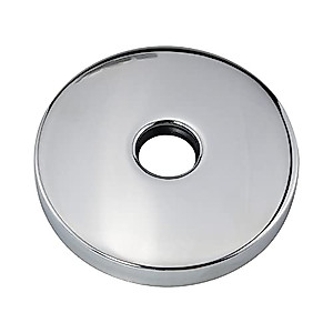 DGBRSM Shower Flange Cover 3.5 Inch Extra Large Round Escutcheon Cover Plate for Shower Head Arms, Chrome