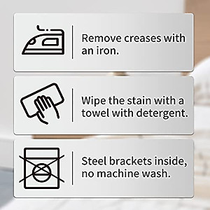 Tegance Storage Baskets Bins for Organizing, Foldable Sturdy Fabric Basket W/Handles, Large Rectangular Decorative Storage Basket for Shelves Nursery Closet Toy Blanket (3 Pack 15.7x11.8x8.3)…