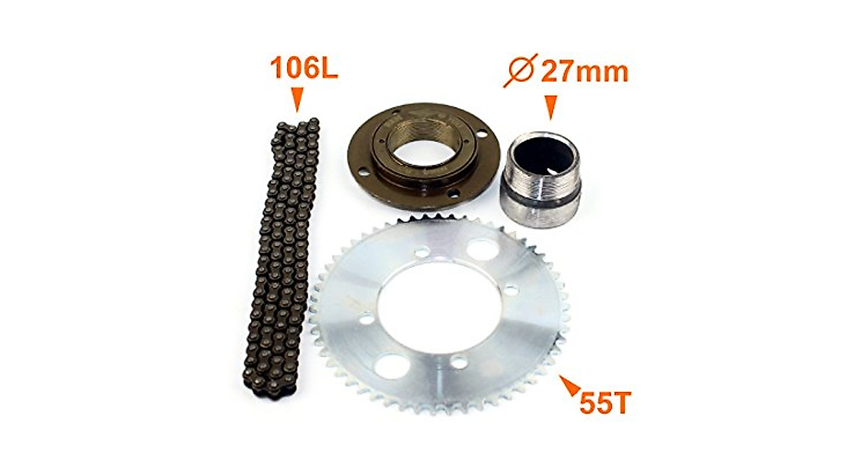 L-faster 24V36V 350W Electric Gokart Motor Kit for DIY Conversion