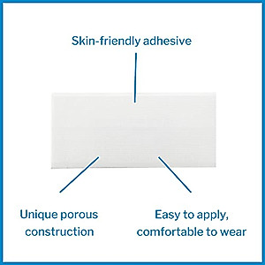 McKesson Skin Closure Adhesive Strips, Reinforced Steri Strip for Wound Care, 1 in x 5 in, 25 Count