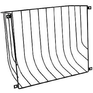 TRIXIE Natura Wall-Mounted Hay Rack Manger, Rabbit and Guinea Pig Feeder