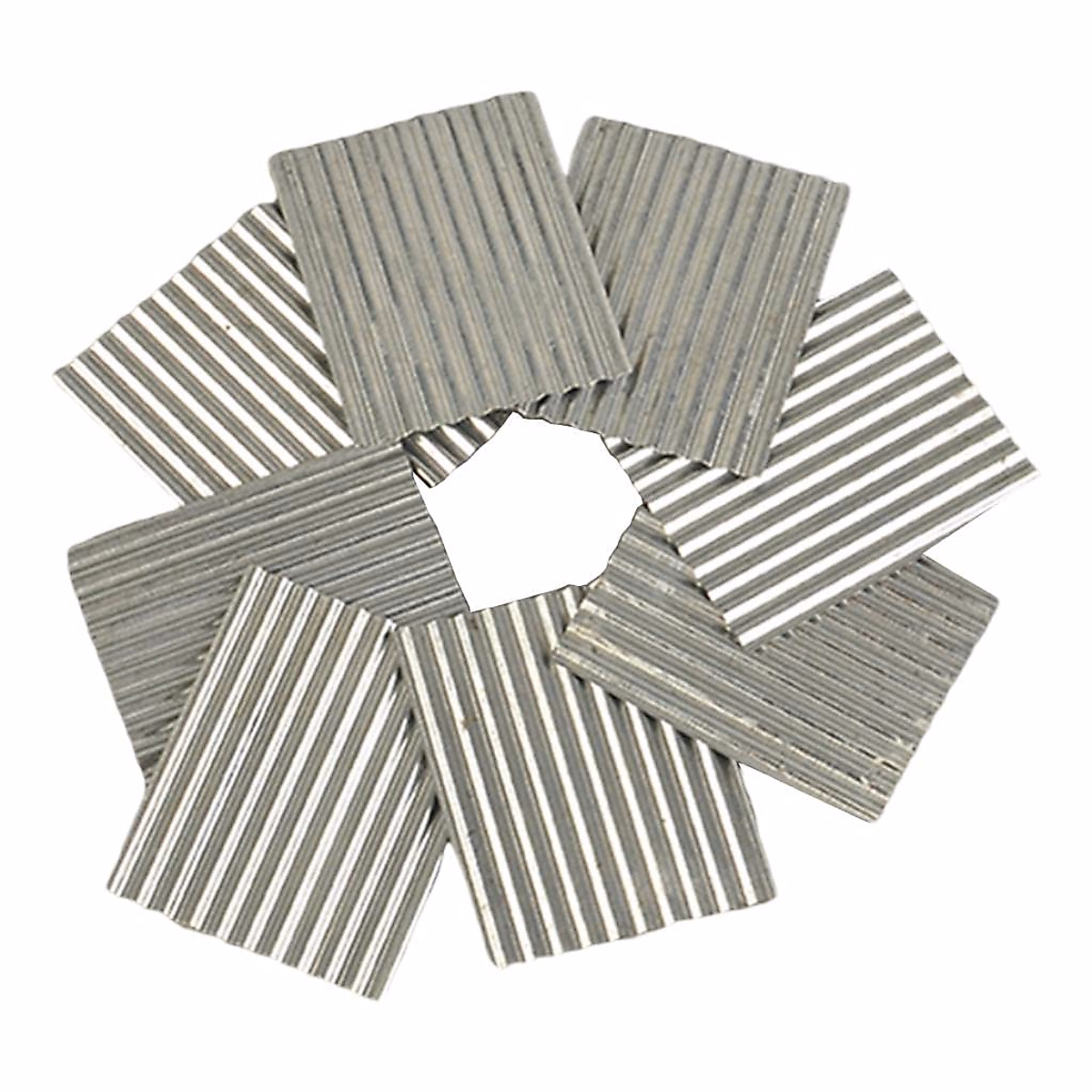 8X 1:35 Scale Steel Shed Corrugated Tile Table Material Miniature Architecture House Dioramas Building Model Kits Layout Scenery