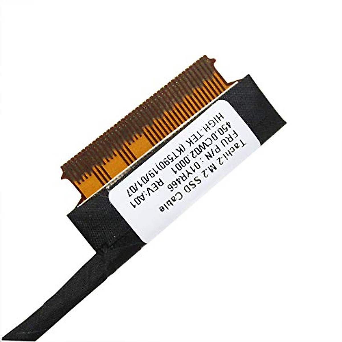 GinTai SSD Drive Connector State Cable Replacement for Lenovo ThinkPad T580 P52S M.2 01YR466, 20pcs