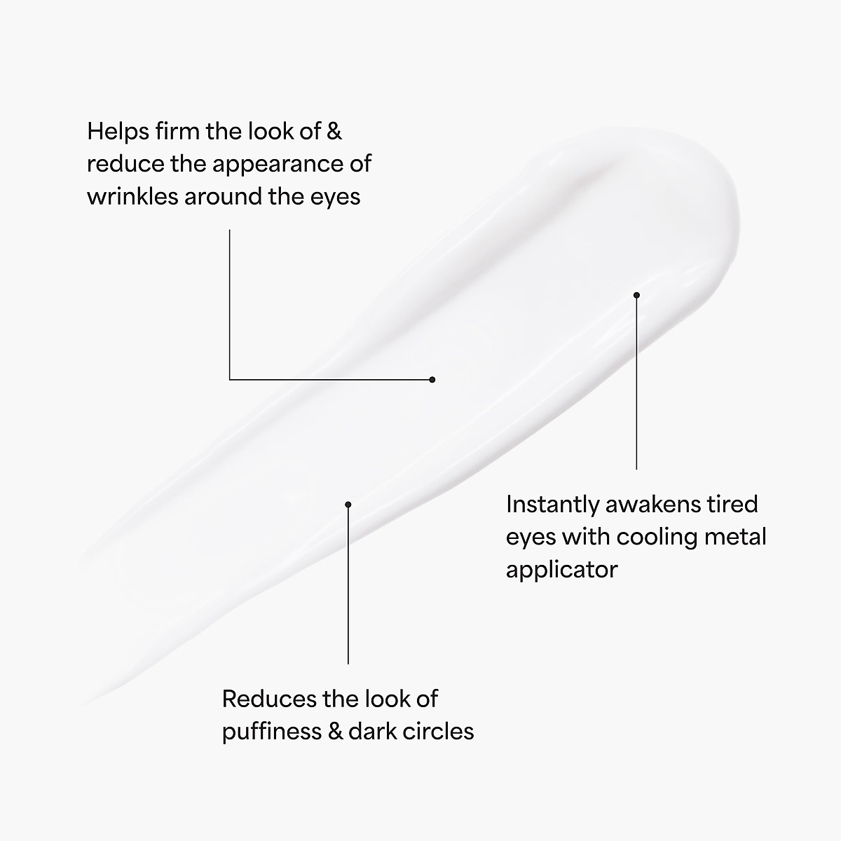 TULA Skin Care Instant De-Puff Eye Renewal Serum - Dark Circles Under Eye Treatment, Reduce Puffiness and Signs of Wrinkles, 0.5 fl oz.