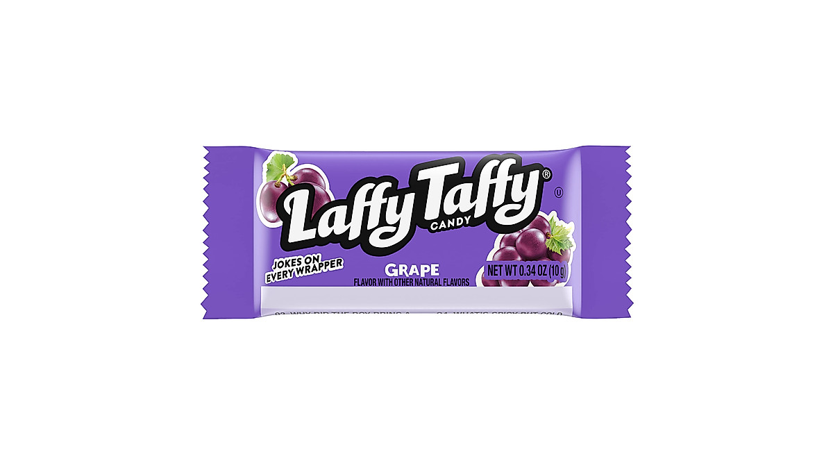Laffy Taffy Grape Candy - Individually Wrapped Treats