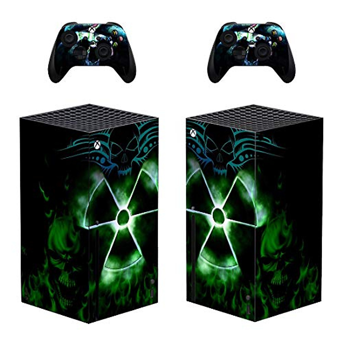 FELIPE SEIJI KUBA Xbox Series X Console and 2 Controllers Skin Set - multi color – Xbox Series X Vinyl