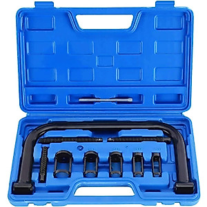 BTSHUB 10pcs Valve Spring Compressor Engine Vehicle Compression Clamp Tool for Motorcycle, ATV, Car