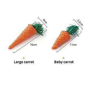 8PCS Small Animals Play Balls, Chew Grass Balls & Rolling Chew Toys for Bunny, Improve Pets Dental Health for Rabbit, Chinchilla, Guinea Pigs, Hamsters, Gerbils, Rats, Mice