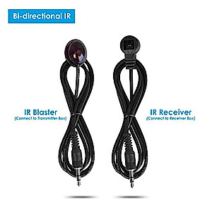 gofanco HDBaseT HDMI Extender 4K 60Hz (4:2:0 8-bit) Over CAT5e/CAT6/CAT7 Cable with Bi-Directional IR, PoC - Up to 70 Meters (230 feet) @ 1080p and 40 Meters (130 feet) @ 4K, HDCP 2.2 (HDbaseT-Ext)