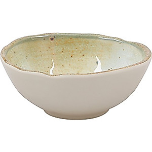 Carlisle FoodService Products GA5501270 Gathering Melamine Dip/Salsa Bowl, 6 oz., 4.5", Adobe (Pack of 12)