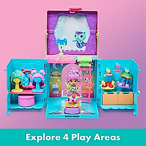 Gabby’s Dollhouse, Dress-Up Closet Portable Playset with a Gabby Doll, Surprise Toys and Photo Shoot Accessories, Kids Toys for Ages 3 and up