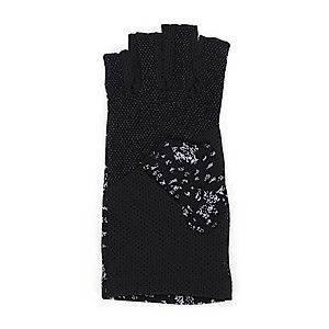 Fingerless Gloves Cotton Cycling Gloves for Women Girls Anti Slip Gloves Cotton Driving Gloves Riding Gloves Breathable Touchscreen Gloves Sun Gloves Outdoor Sports Gloves