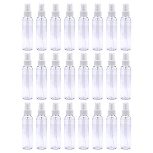 TRENDBOX 4oz Travel Size Spray Bottles, 24 Pack Fine Mist Small Empty Plastic Spray Bottles, Leak Proof BPA-Free Travel Essentials Cosmetic Spray Bottles