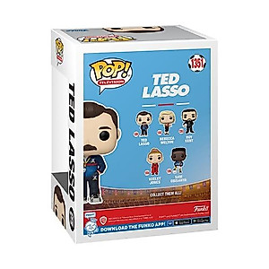 Funko Pop! TV: Ted Lasso - Ted Lasso Bundled with a Byron's Attic Protector