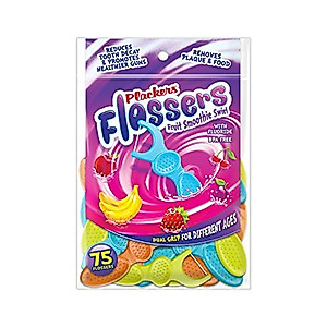 Plackers Kids Flossers Fruit Smoothie Swirl, 225 Count, Pack of 3