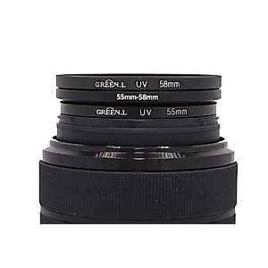 67mm-82mm Step Up Ring 67mm Lens to 82mm Filter (2 Pack), WH1916 Camera Lens Filter Adapter Ring Lens Converter Accessories