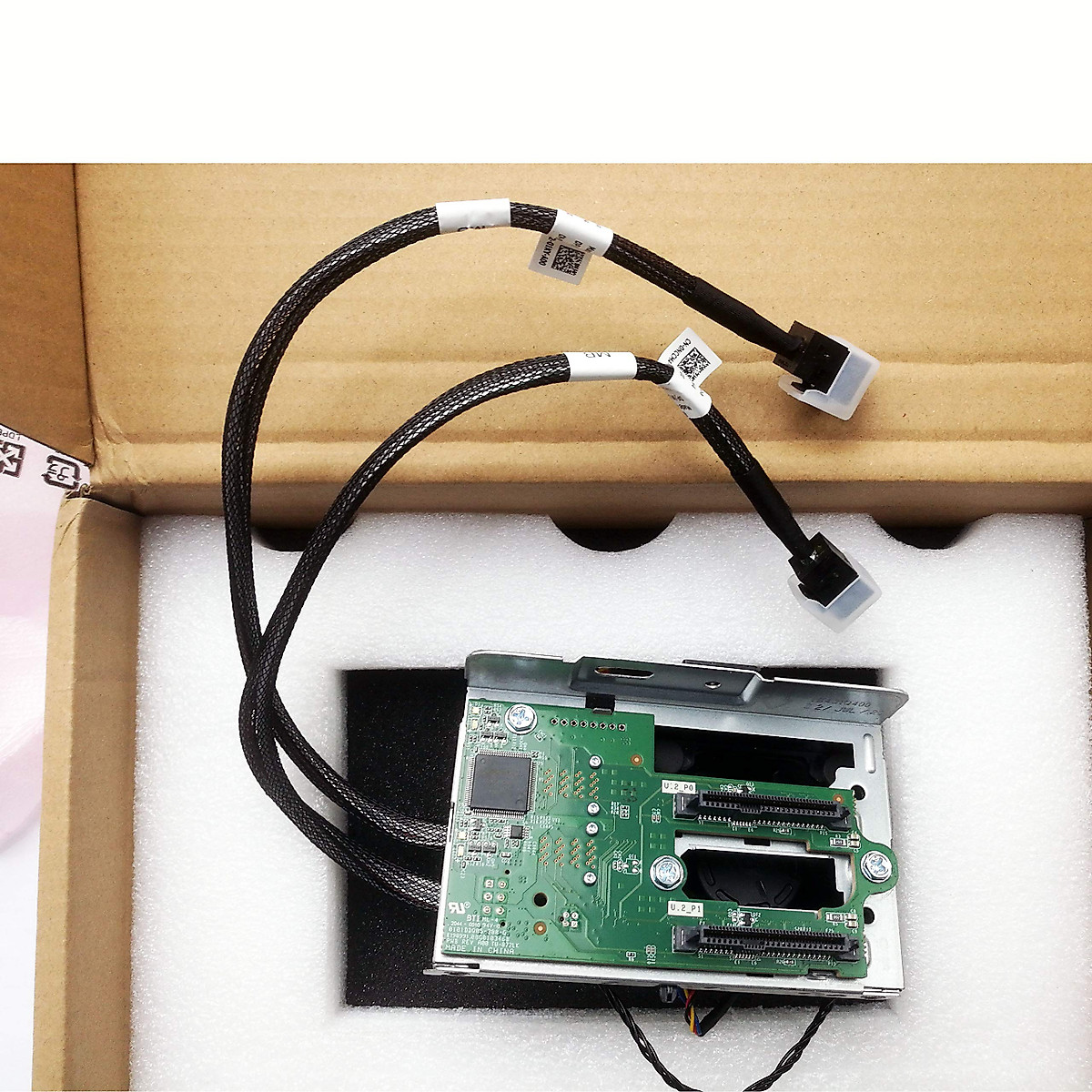 BestParts New U.2 NVME SSD Hard Drive Expansion Interface Backplane Kit Compatible with Dell Precision T7820 T7920 Tower Workstation 076W3N