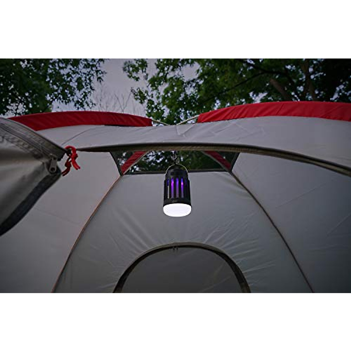 PIC Solar Portable Lantern & Bug Zapper, Kills Bugs on Contact