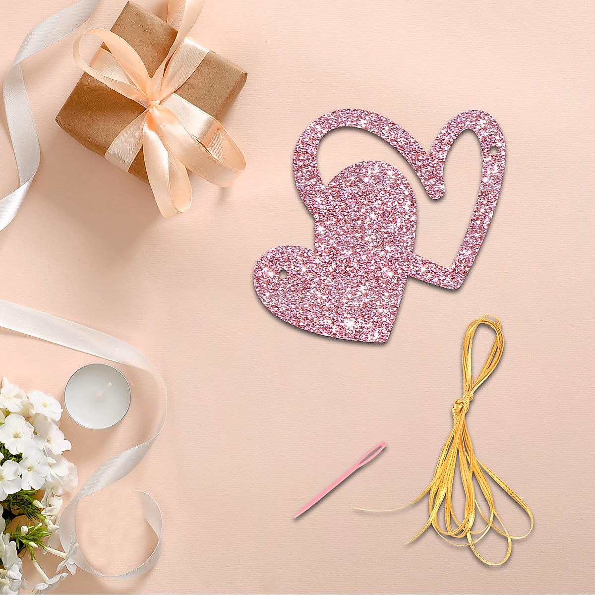 I'm 19 Bitches Banner, Gold & Pink Glitter Funy Happy 19th Birthday Banner, 19 Years Old Birthday Sign, Cheers to 19 Years Party Decorations Supplies, 7.5 Feet