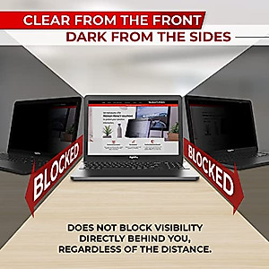 SightPro 14 Inch 16:9 Laptop Privacy Screen Filter - Computer Monitor Privacy Shield and Anti-Glare Protector