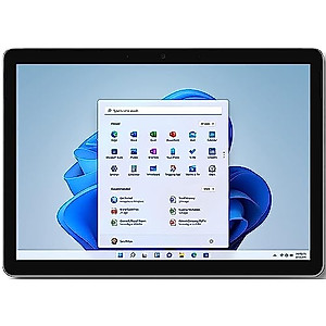 Microsoft Surface Go 3 LTE (128GB, 8GB, Wi-Fi+4G Cellular) 10.5" HD Touchscreen, Intel Core i3 Quad-Core, GSM/CDMA (Fully Unlocked for AT&T, Verizon, T-Mobile, Global)(w/256GB SD, Platinum) (Renewed)