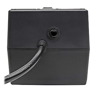 Tripp Lite 550VA UPS Battery Backup Uninterruptible Power Supply Surge Protector, 10 Outlets, Dataline Protection, USB Monitoring, Home & Office, 3-Year Warranty & $100,000 Insurance (INTERNET550U)