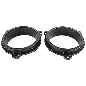 RED WOLF Door Speaker Adapter Spacer Ring 6.5/6.75 Inch Replacement for Toyota 1998-2015, Lexus 1999-2015, Scion 2004-2014 Aftermarket Speaker Adapter Bracket Mount 1 Pair